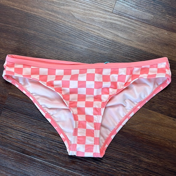 Kona Sol | Swim | Kona Sol Womens Bikini Bottom Small Pink Checkers New ...
